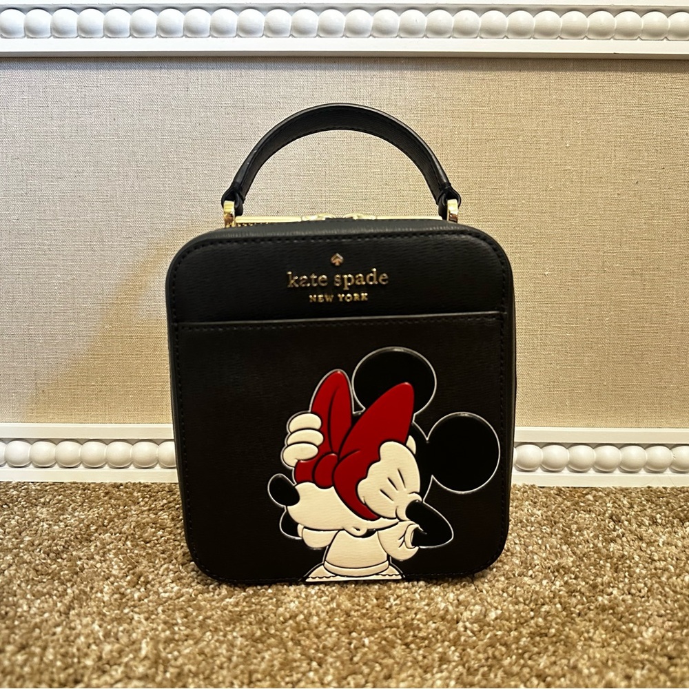 Kate Spade X Minnie Mouse Crossbody With Coin Purse - Gem